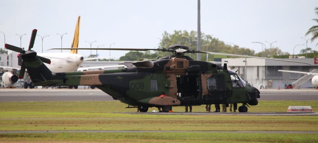 Far North Queensland Skies: Army MRH-90 visit