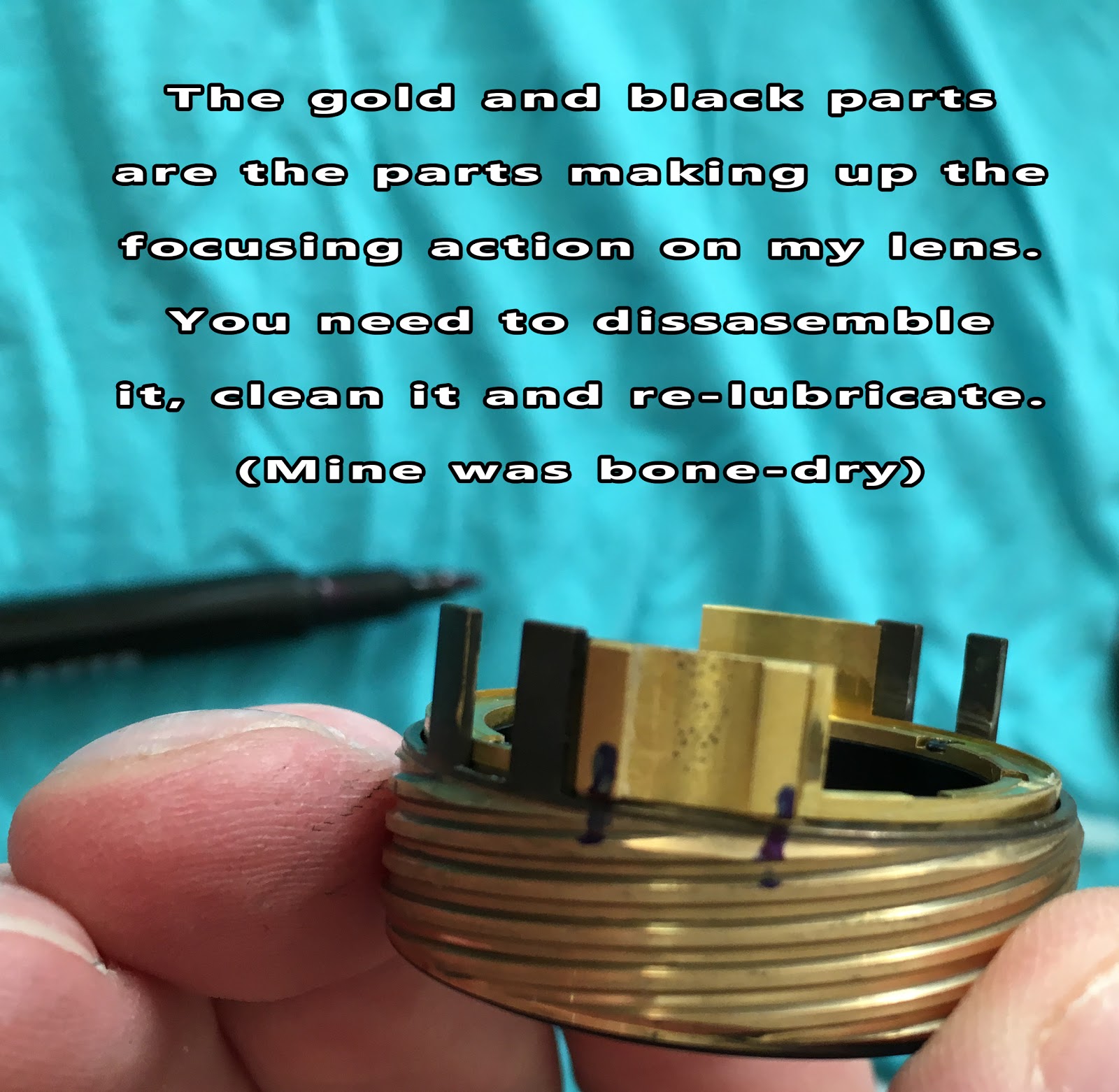 helino-photo: How to fix a squeaky Voigtländer Nokton 40mm f1.4 (S.C ...