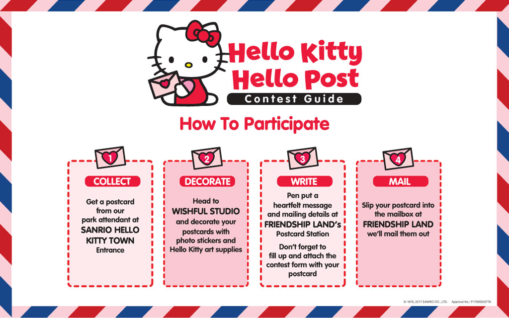 HELLO KITTY HELLO POST, SANRIO HELLO KITTY TOWN, PUTERI HARBOUR