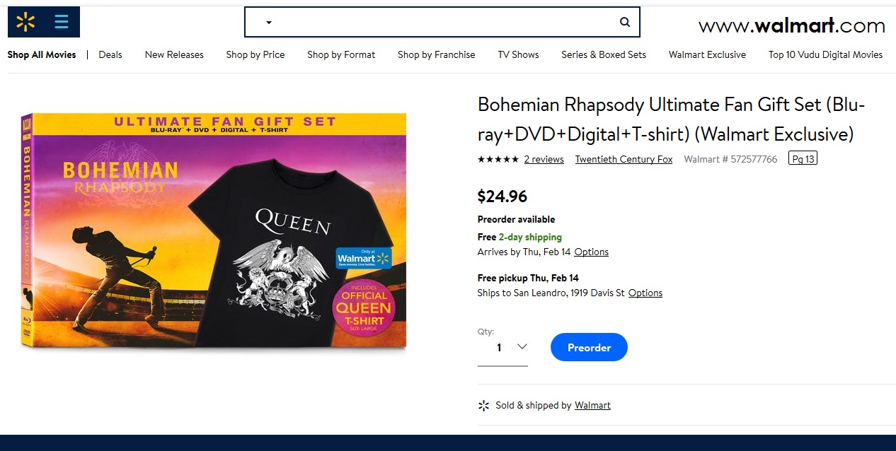 Queen en México: Blu-ray y DVD de Bohemian Rhapsody: Contenidos y fecha ...