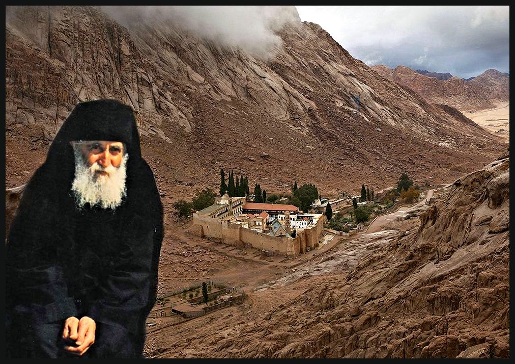 Documentary: St. Paisios at St. Catherine Monastery, Sinai, w/English ...