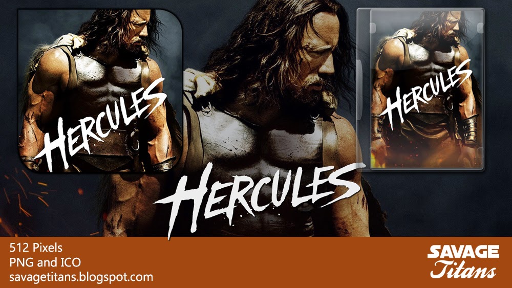 Hercules (2014) Movie Folder Icon | Savage Titans