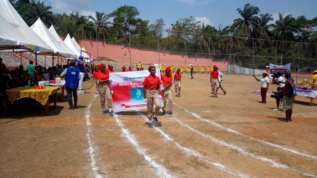 British Spring College, Awka annual Inter-house sports competition ...