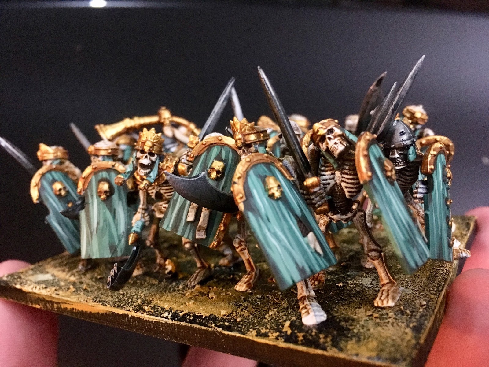 Anthony O - Skeleton Regiment - 95 Points