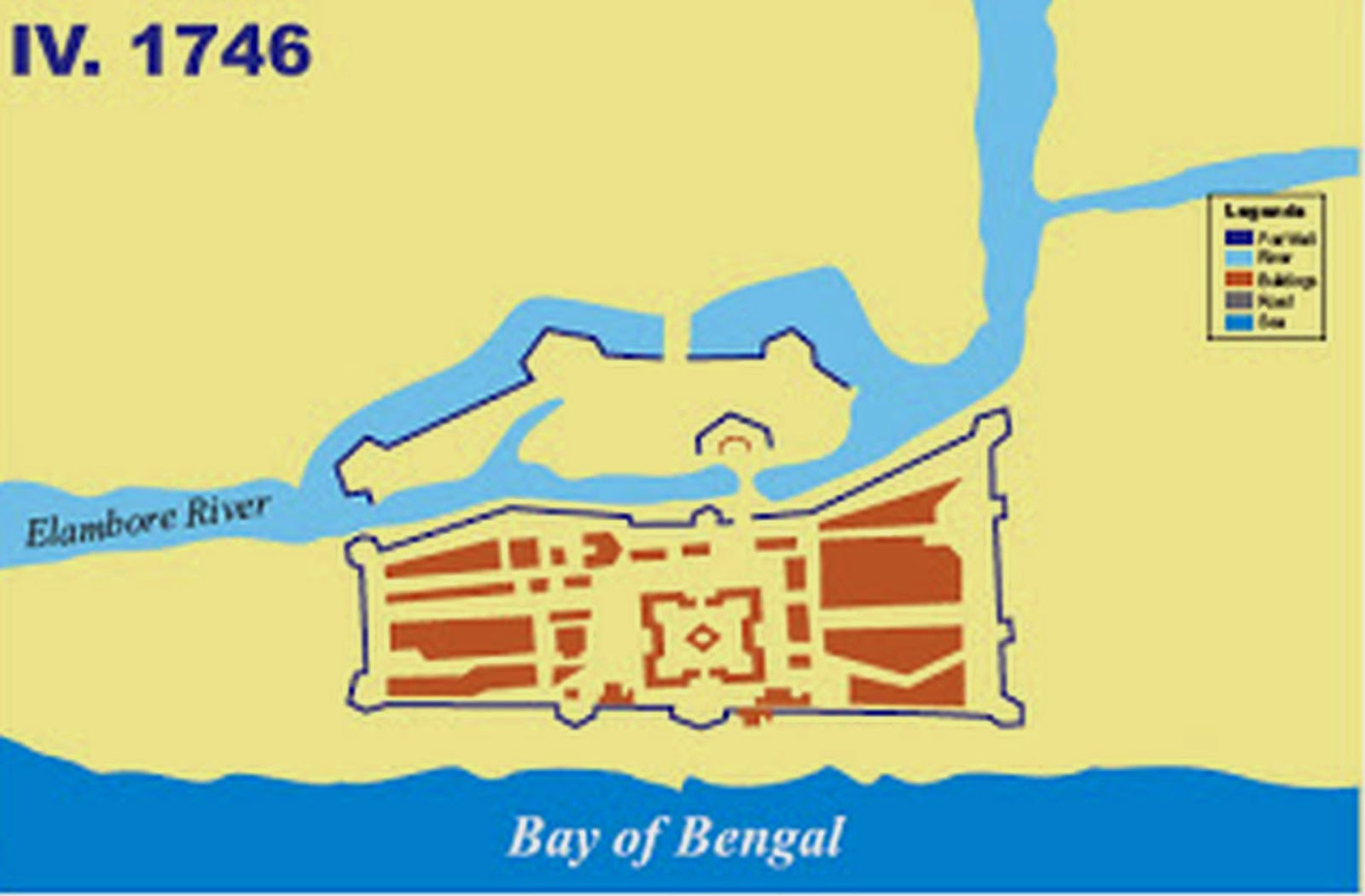 Muthusamy's Photo Stream: Evolution of Fort St.George 1746 (As ...