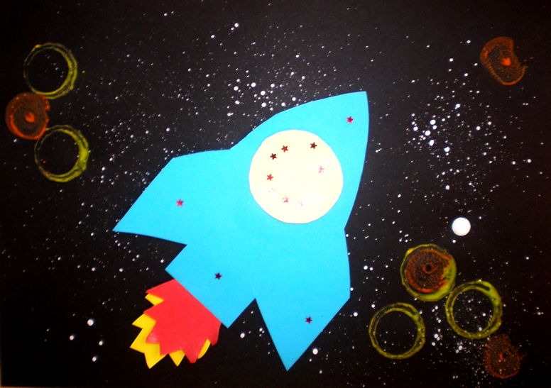 Cu racheta prin Univers - Materiale didactice de 10(zece)