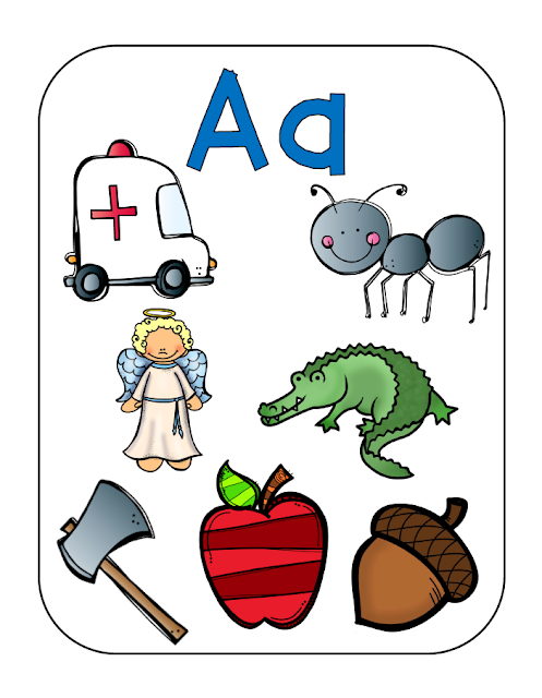 The Paper Maid: A Montessori Pack for the Letter Aa