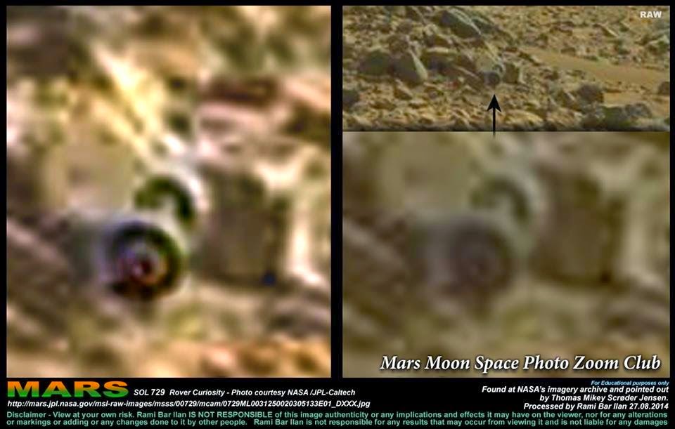 UFO mania: Stunning images of Mars Civilization Ruins!