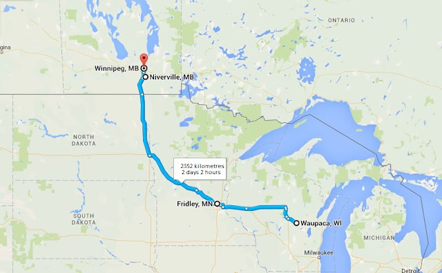 roadtrip chris arbon: Waupaca, Wisconsin, Whoosh.