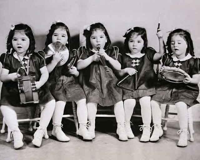 The First Quintuplets Known to Have Survived Infancy: 26 Vintage ...