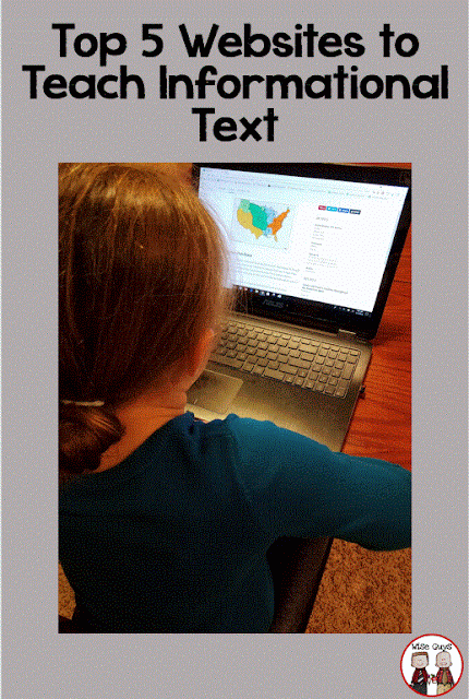 Five Great Websites to Teach Informational Text | Upper Elementary ...