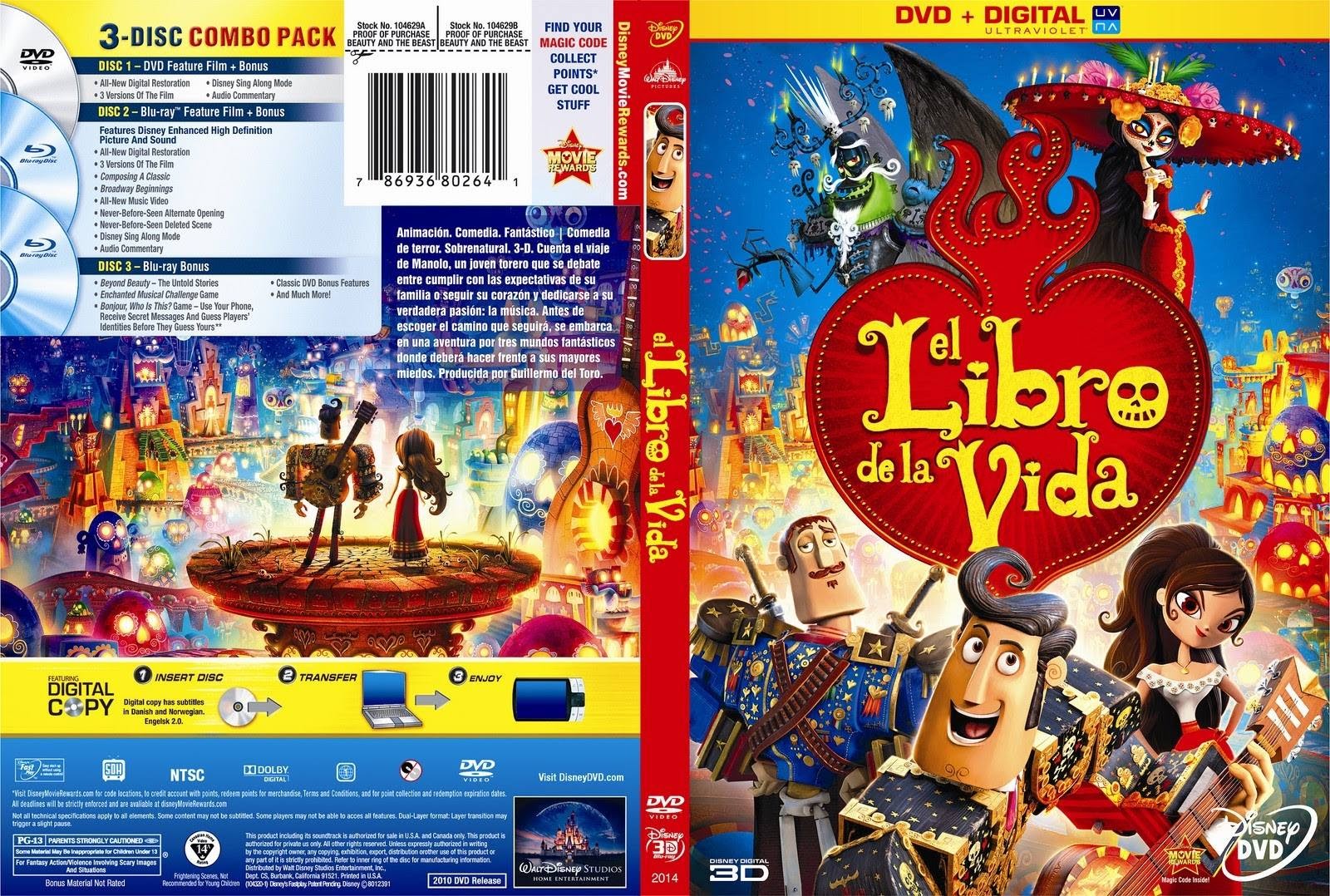 Cover: The book of life dvd