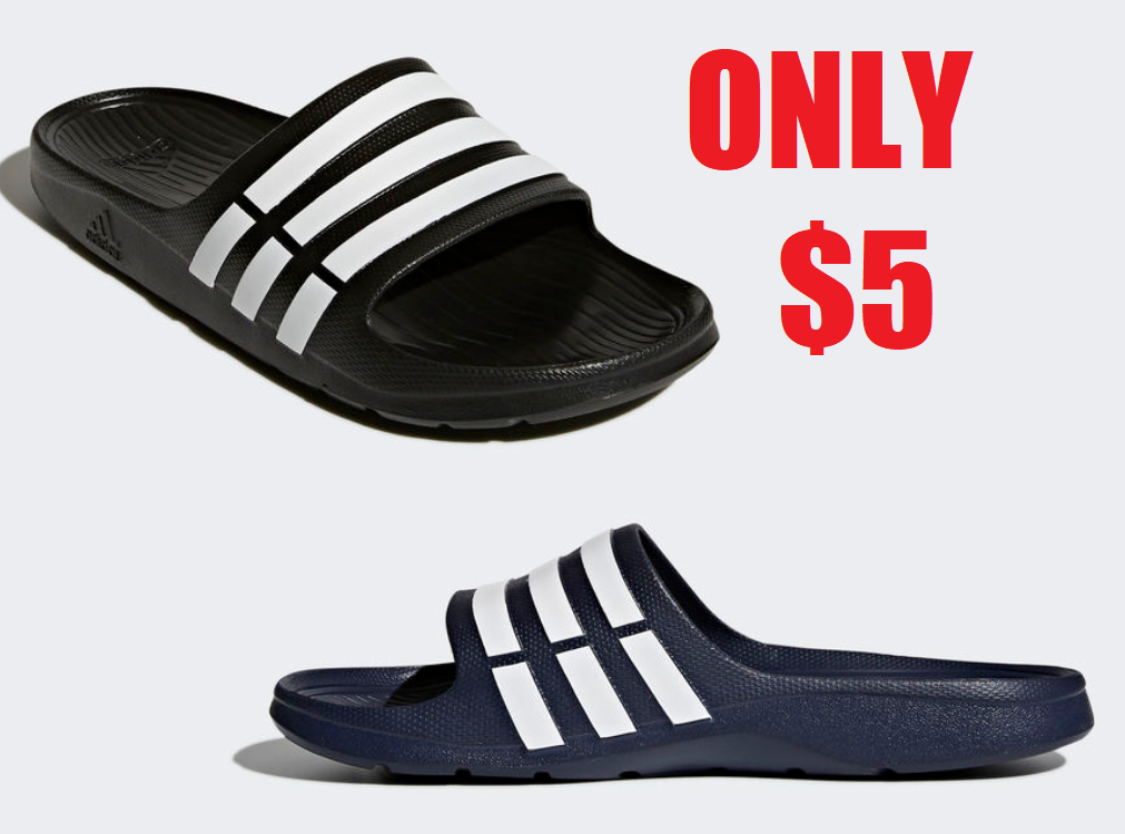 Men's Adidas Slide Slippers Only $5 + Free Shipping - HEAVENLY STEALS