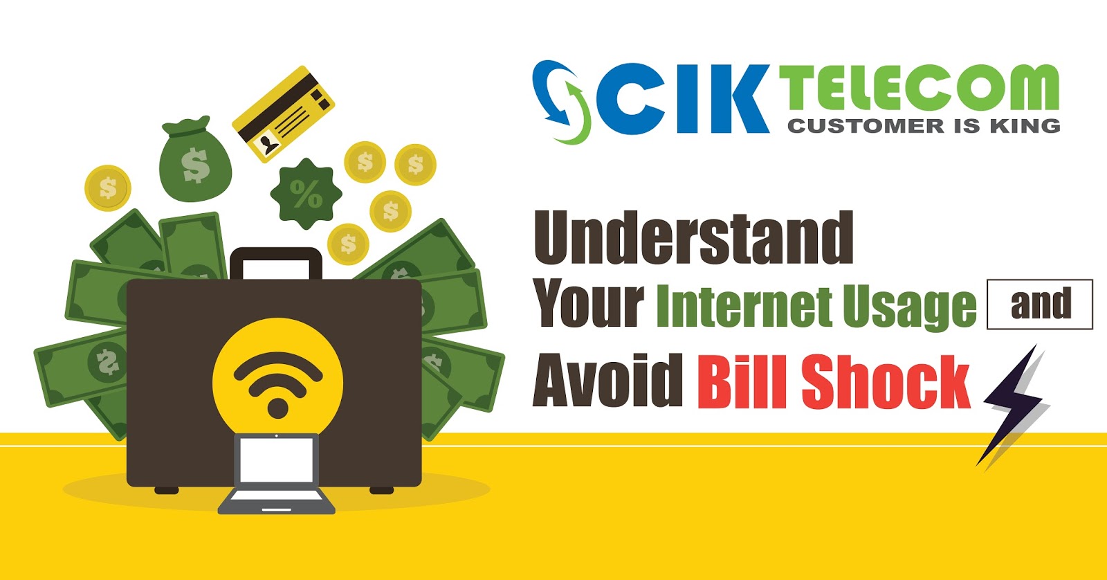 CIK Telecom Blog: Understand Your Internet Usage and Avoid Bill Shock