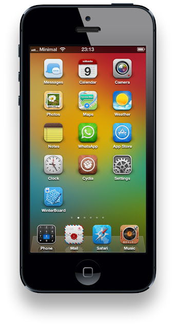 modi5: ayecon iPhone 5 theme