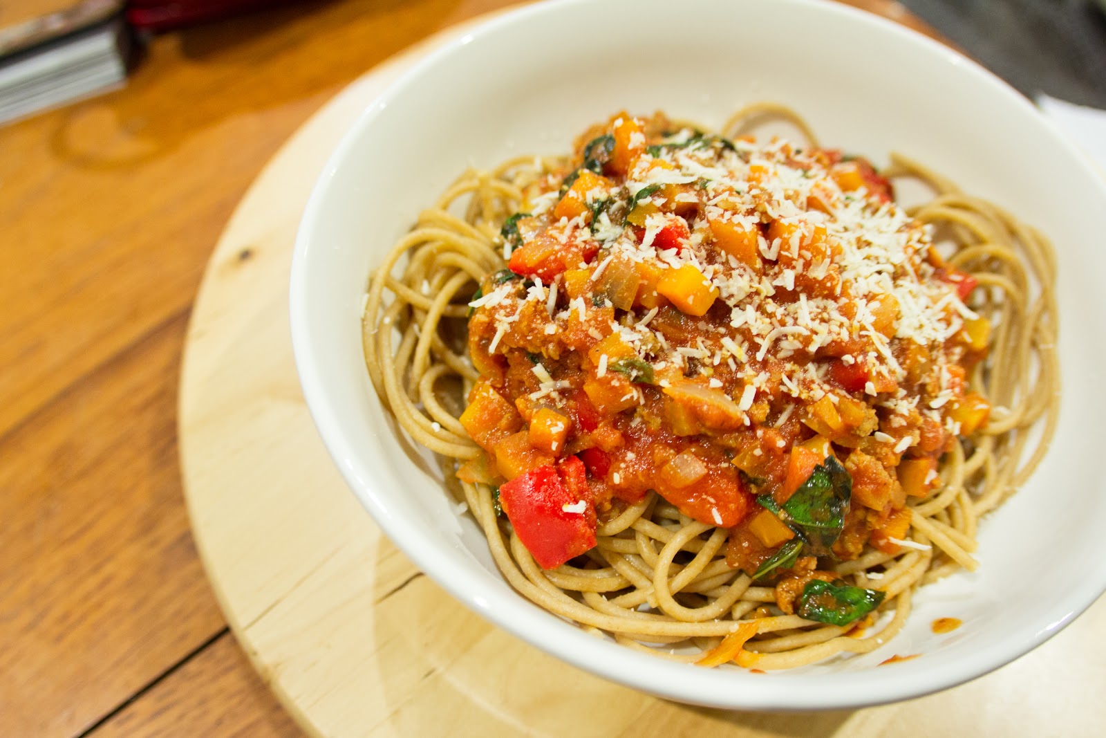 Spoonfuls of Wanderlust: Weekly Menu, Wednesday 26 June: Spaghetti ...