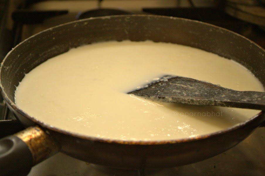 Fresh Khava / Khoya / Mawa [Milk Solids] ~ Home made ~ Step By Step ...