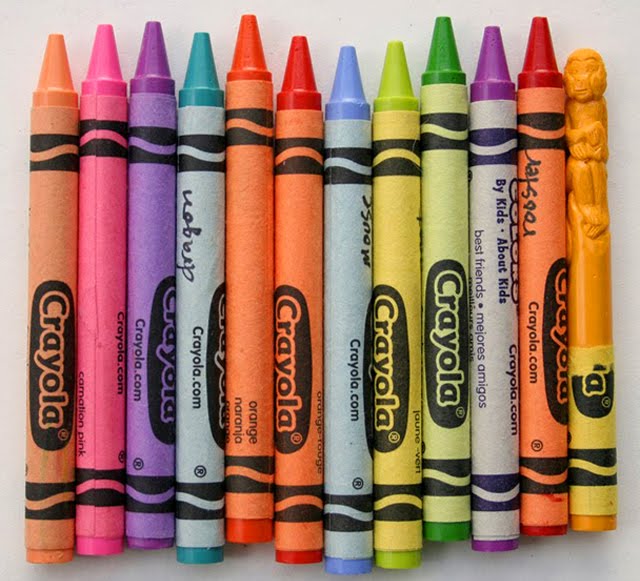 burgundy is coquette: Remember Crayola?