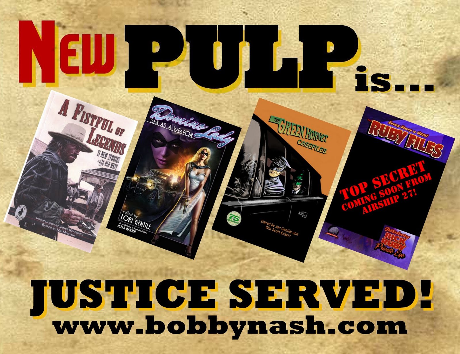 www.bobbynash.com: New Pulp Is...