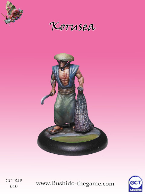 Wargame News and Terrain: GCT Studios: New Bushido Miniature Characters ...