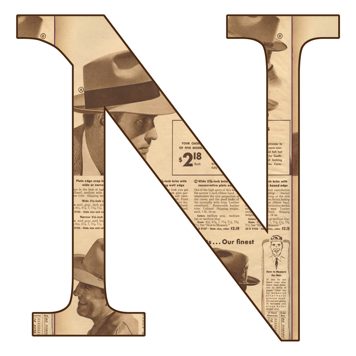 GRANNY ENCHANTED'S BLOG: Free Newsprint Digi Scrapbook Alphabet