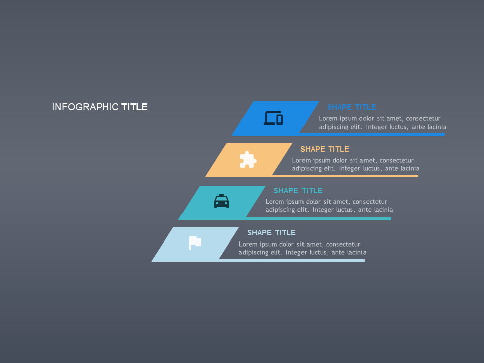 Icon Dynamic Step Detail PowerPoint Templates - PowerPoint Free
