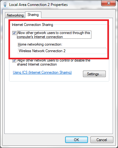 Setting Internet Connection Sharing (ICS) di Windows 7 ~ TKJ Extended ...