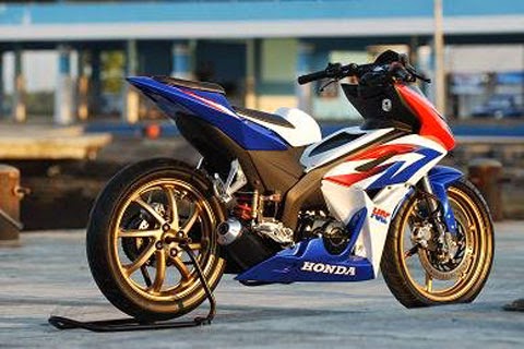 Modifikasi Honda Blade Repsol 2015 • MyOtomotif