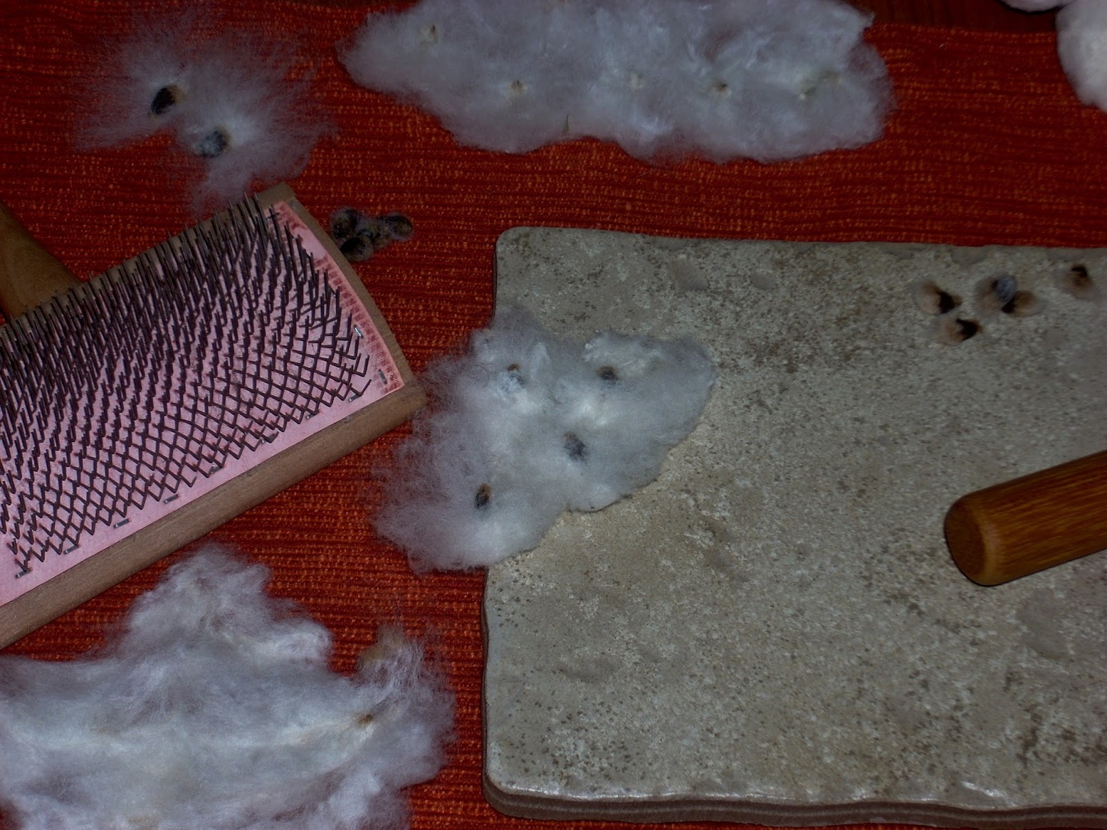 HeartSong Studio: Ginning Cotton by Hand