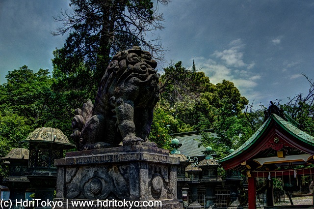 HdriTokyo: Guardian Dogs at Ueno Toshogu Shrine.