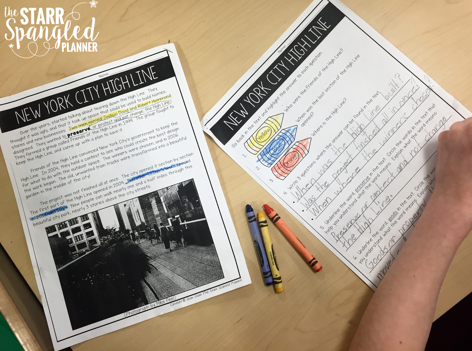 Earth Day Close Read Freebie - Teaching with Jillian Starr