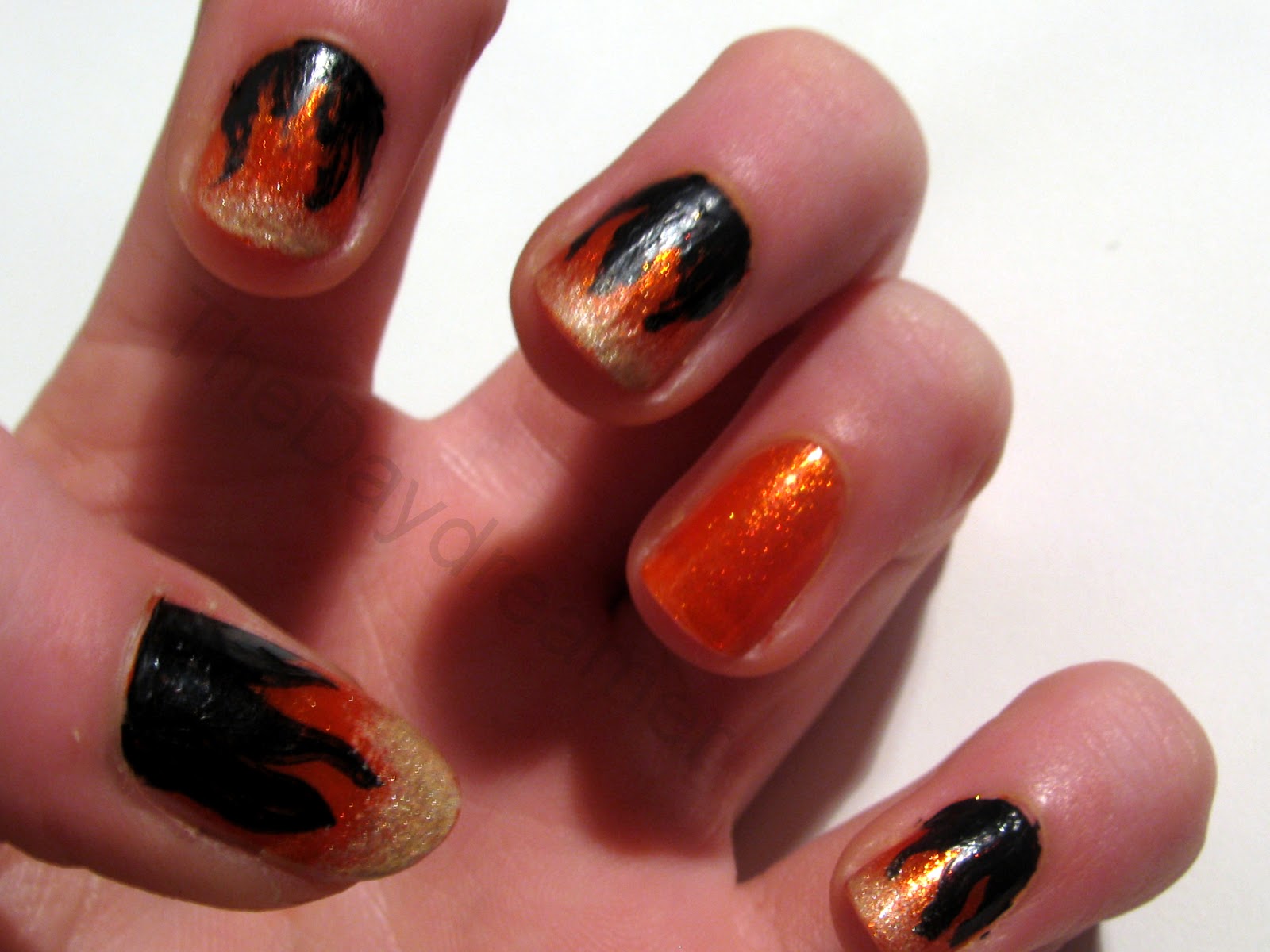 Demi Justine: Nails On Fire!