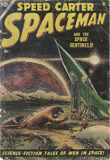 Last of the Spinner Rack Junkies: Speed Carter SPACEMAN by Joe Maneely 1953