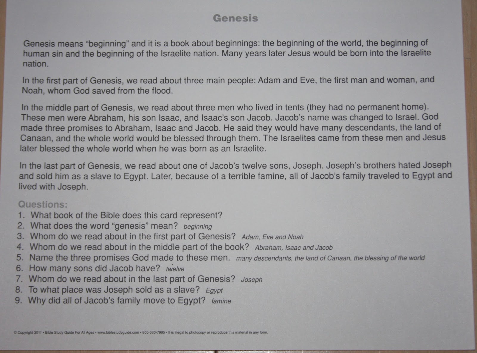 A Learning Journey: Schoolhouse Review: Bible Study Guide For All Ages ...