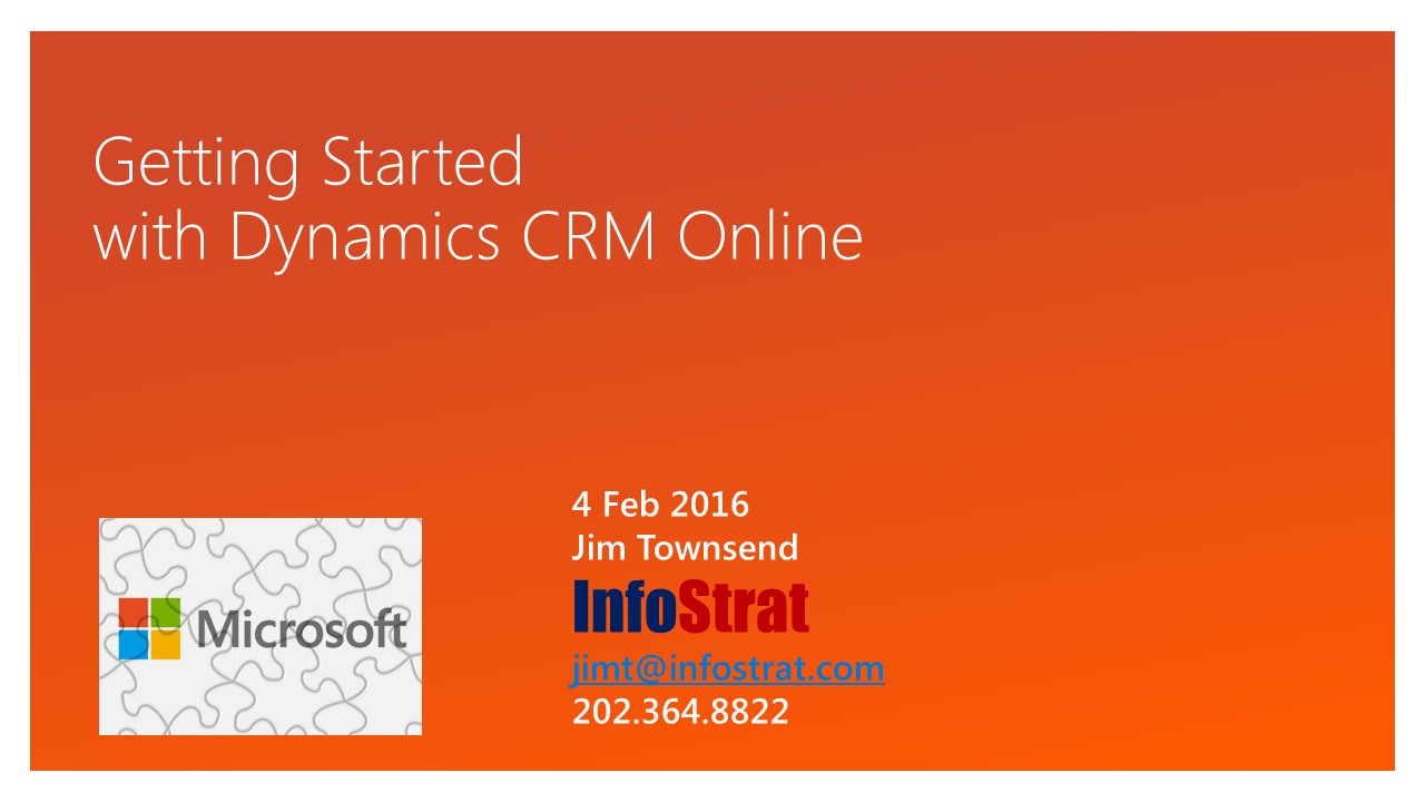 Getting Started with Microsoft Dynamics CRM Online - Microsoft Dynamics ... Getting Started with Microsoft Dynamics CRM Online - Microsoft Dynamics ...