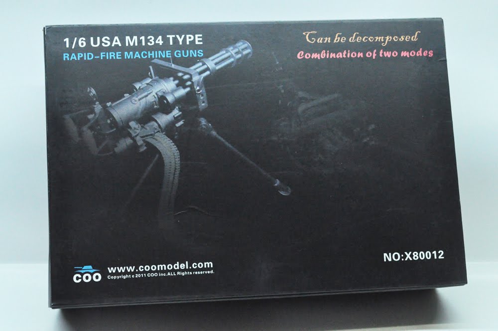 BIG DADDY TOYS: 1/6 USA M134 TYPE : Rapid-Fire Machine Guns