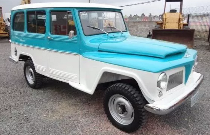 ANOS DOURADOS: IMAGENS & FATOS: IMAGENS - Carro: "RURAL WILLYS"