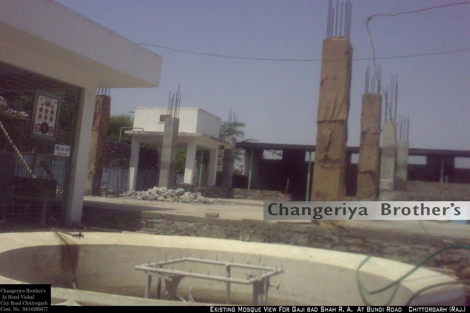 Mosque 3D Modling :- Project For Gaji Bad Shah R. A. Exterior ...