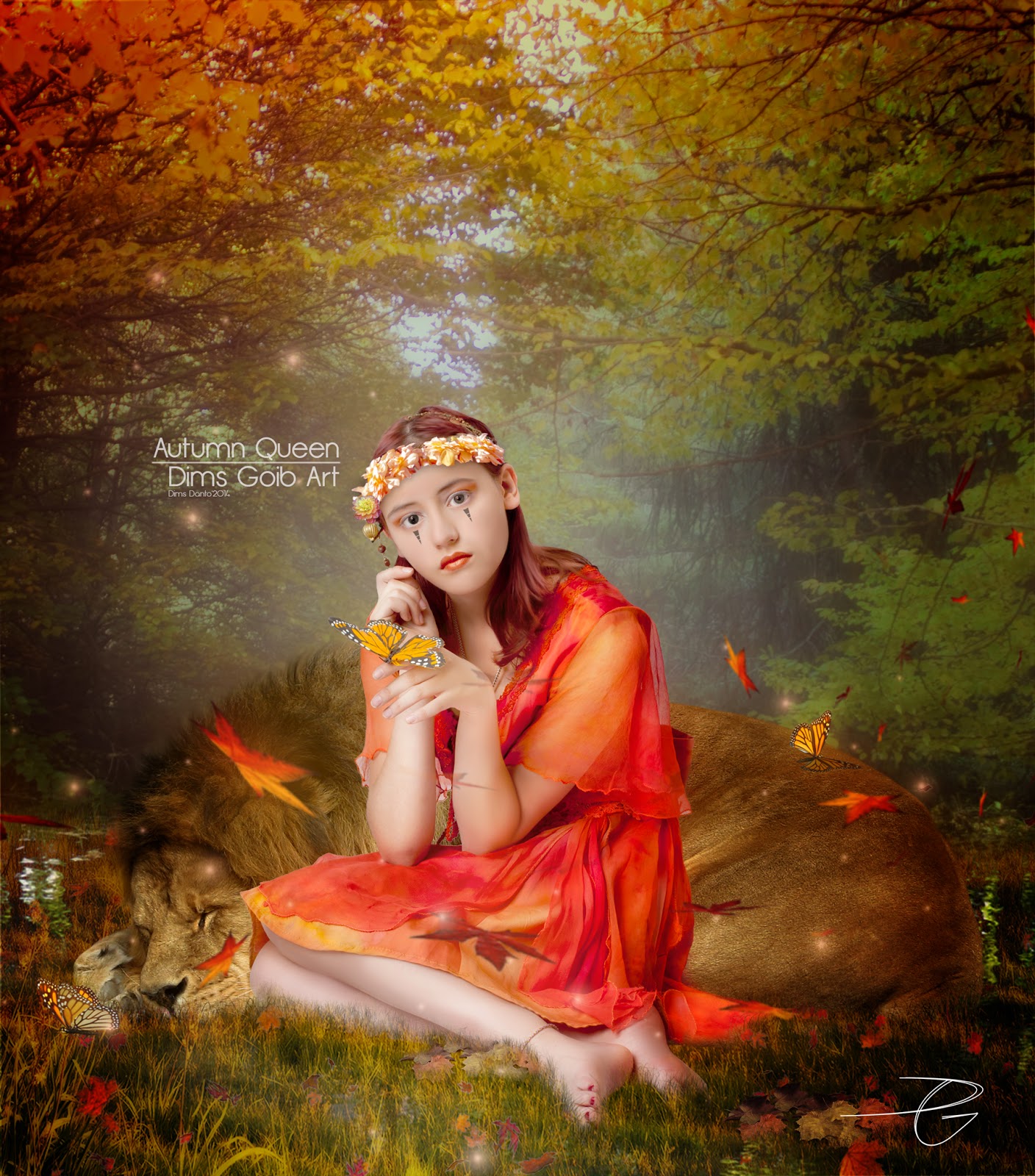 The Autumn Queen | myywallpaperHD - Myy Wallpaper
