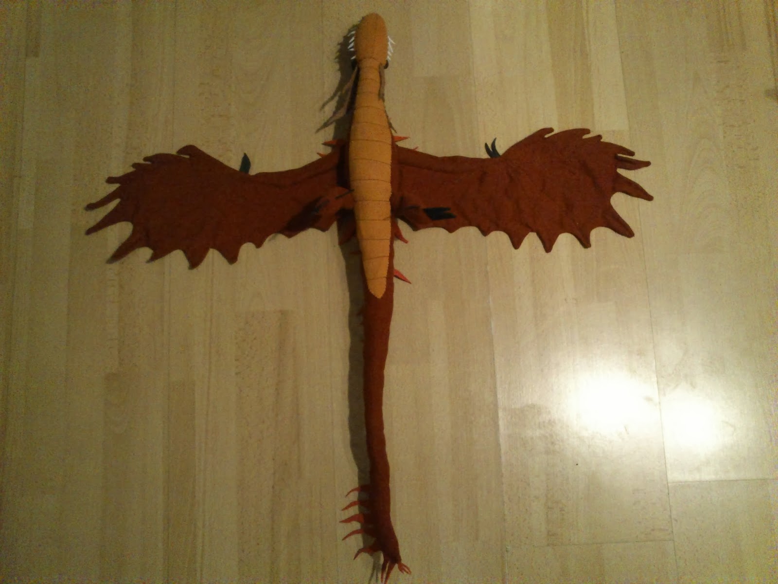 Monstrous Nightmare, "How to Train Your Dragon" movie - Fanciful Sewings