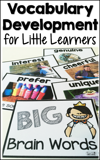 Vocabulary Activities for Little Learners ~ Big Brain Words ...