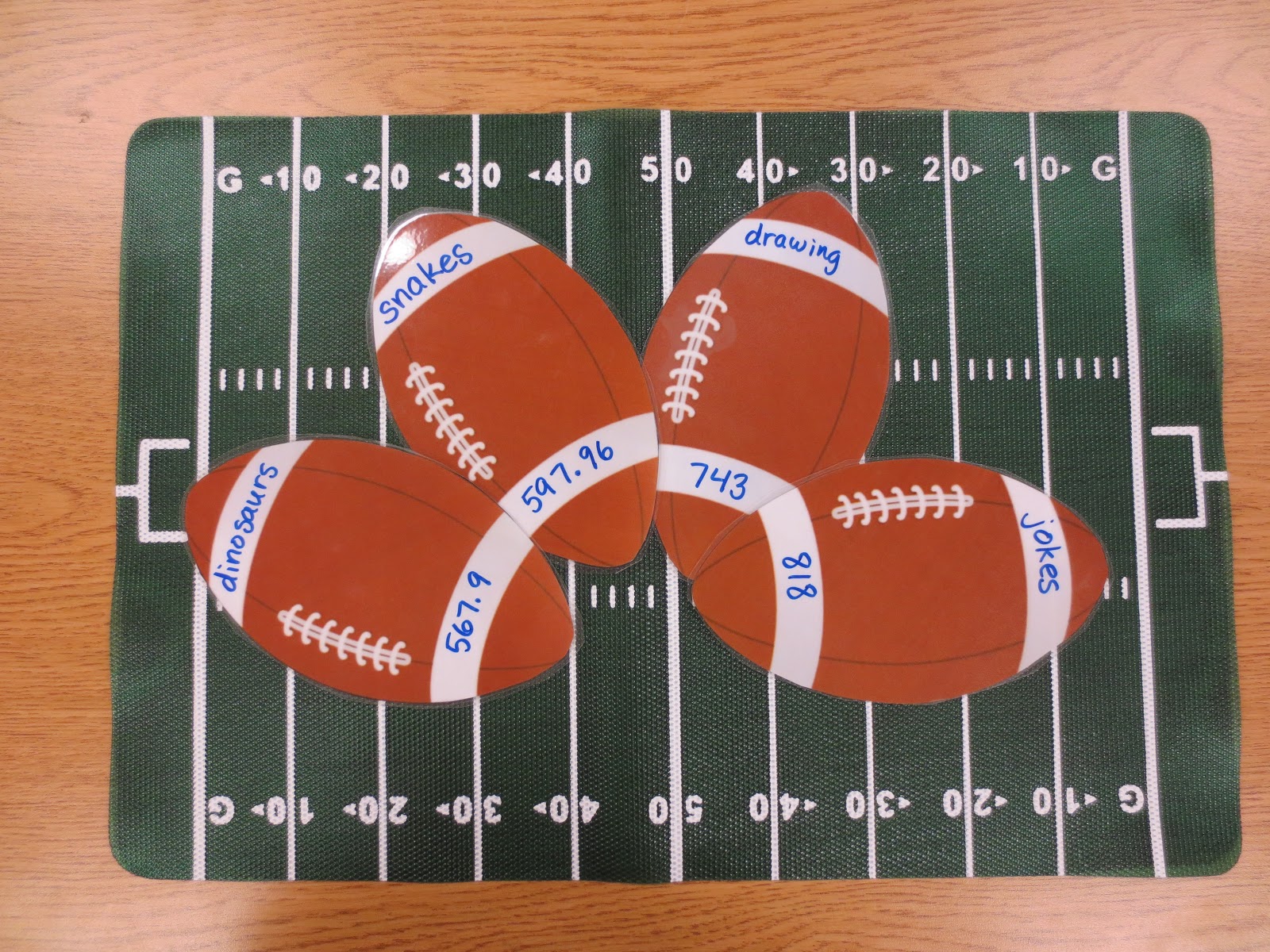 SWERSTY'S SWAP SHOP: Library Football