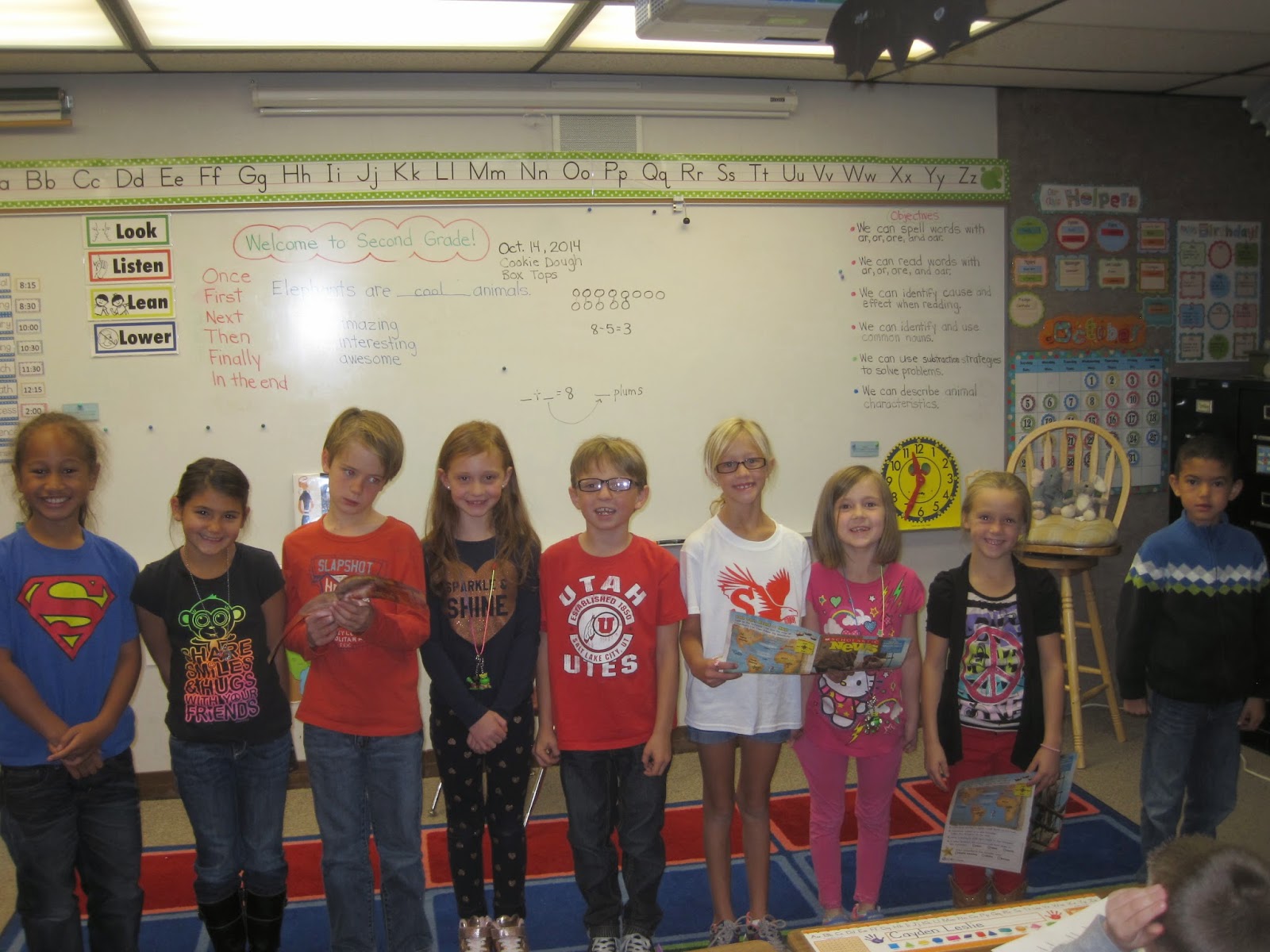 Mrs. Adams - 2nd Grade: October 2014