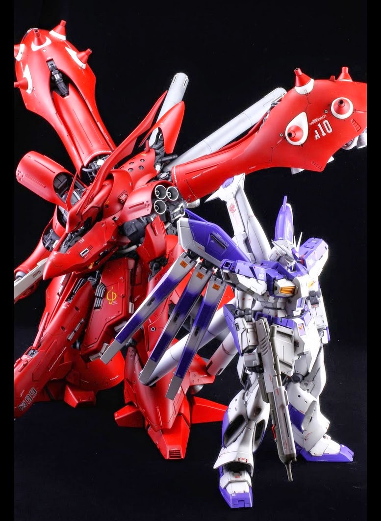 Gundam Family: RE/100 Nightingale Custom Build Featured in GHL 007 Magazine
