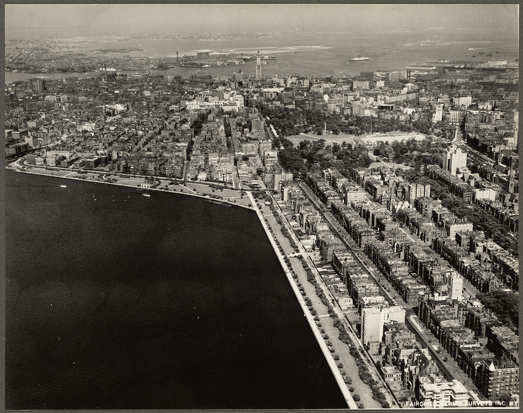 49 Amazing Aerial Pictures Show the Face of Boston, Massachusetts in ...