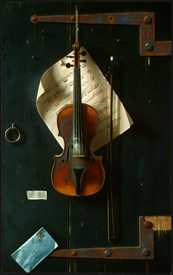GDS 108 Design and Media Principles: The Old Violin - Texture, Value ...
