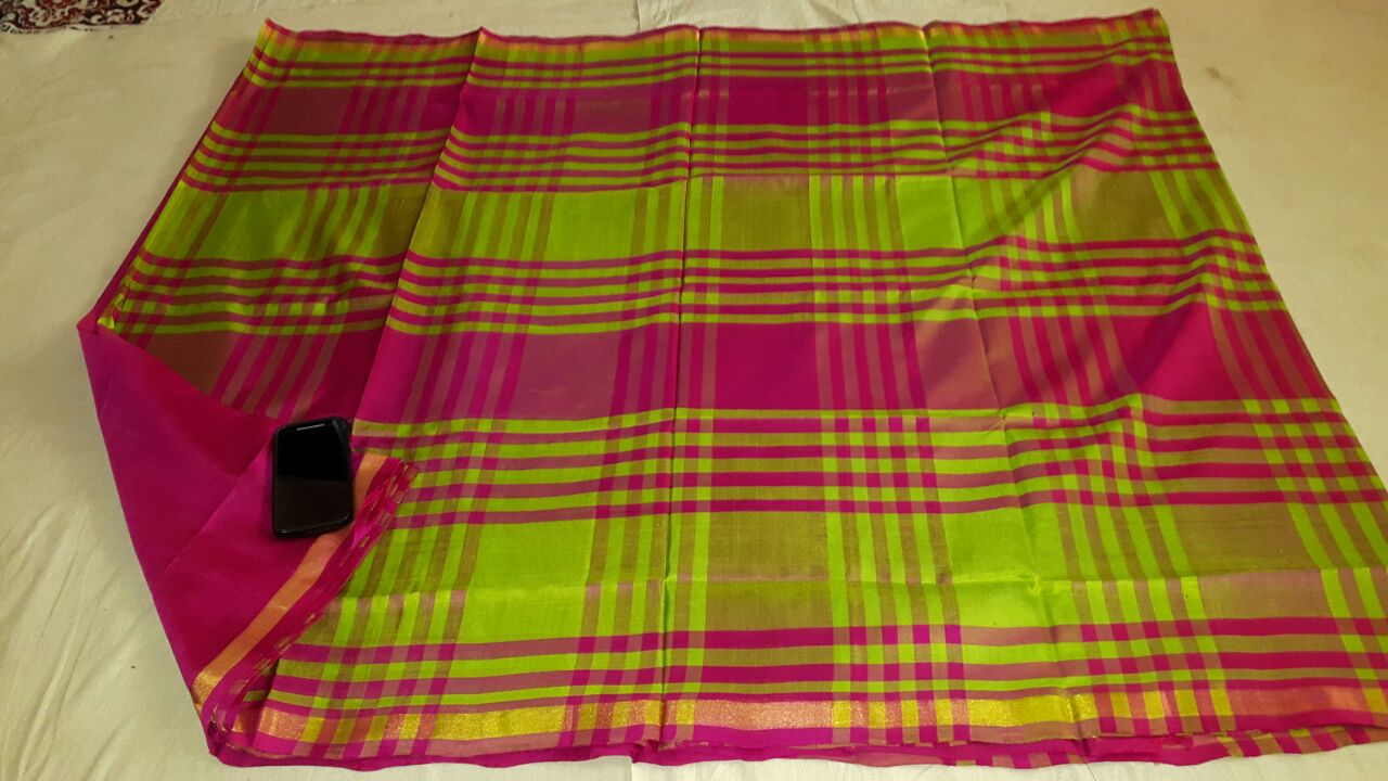 Indian Traditional Handloom Sarees: Uppada Pure Silk Sarees