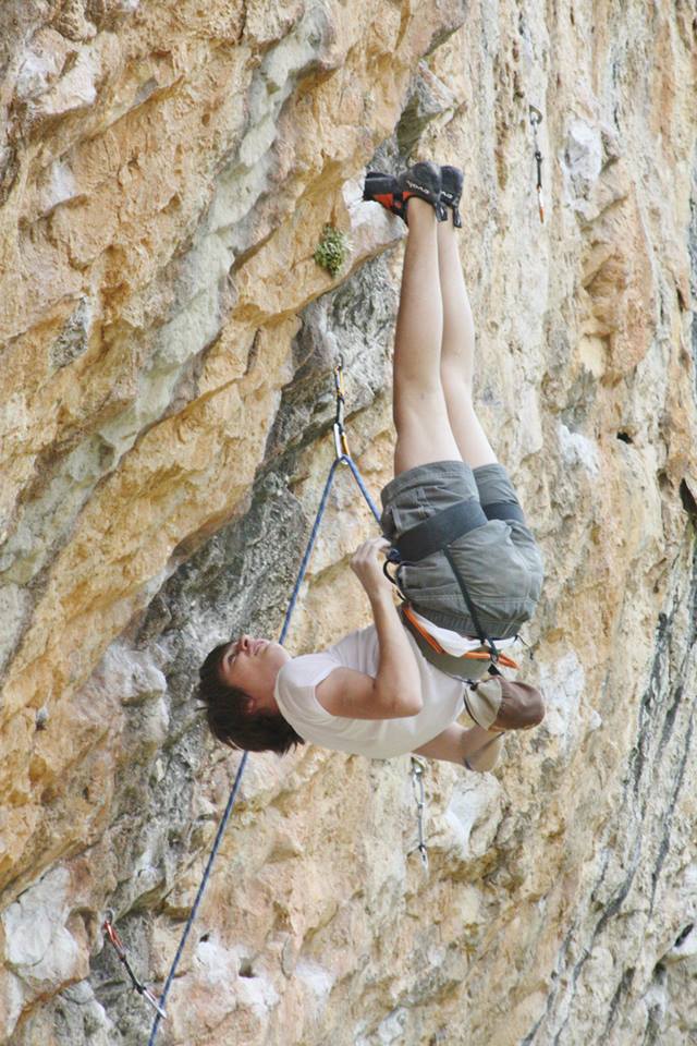 Billy Ridal Climbing