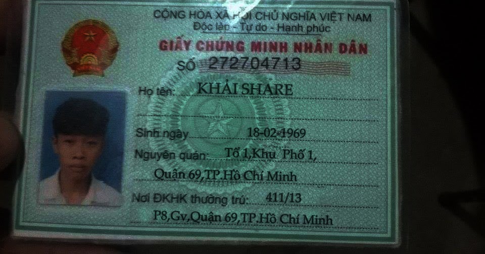 PSD Cmnd Nam Chuẩn | Test Template