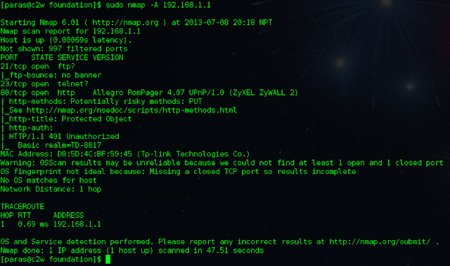 How to use nmap - Network Mapper Tool